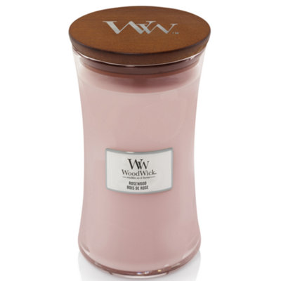 WoodWick Candle Rosewood Large Hourglass