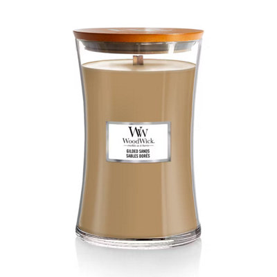 WoodWick Gilded Sands Large Hourglass Candle