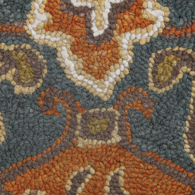 Wool Area Rug 200 x 200 cm Multicolour UMURLU