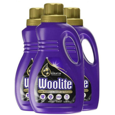 Buy Woolite Dark Fabrics & Denim Laundry Detergent with Keratin ...