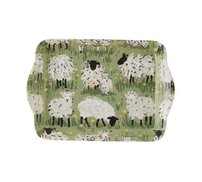 Woolly Sheep Animal Print 70% Polypropylene Scatter Tray