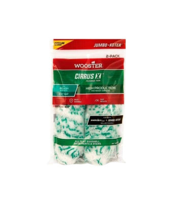 Wooster Jumbo Koter Cirrus 6.5" Mini Roller Sleeves 3/4" Nap Rough ...