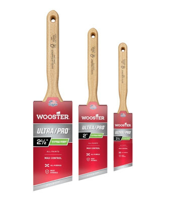 Wooster Ultra Pro - Extra Firm Lindbeck - Angled Sash Paint Brush - 2 ...
