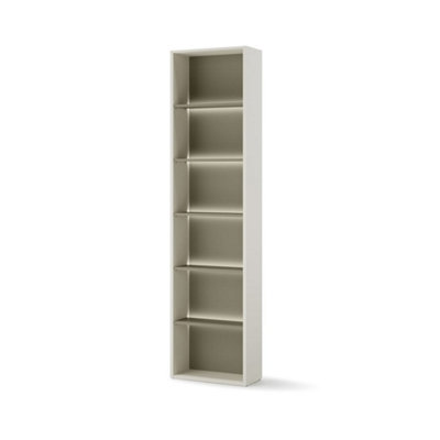 Woow 05 Bookcase 55cm in Beige & Eucalyptus - Stylish Storage for ...