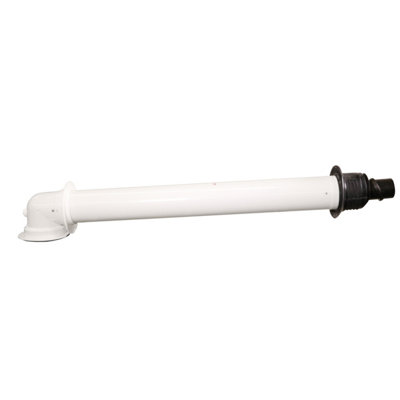 Worcester Bosch Horizontal High Rise Flue Kit 60/100 Fixed 890mm 7733601221
