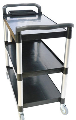 Workhorse Large Heavy Duty Trolley with 3 Shelves - 150kg Capacity