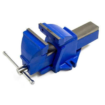 Workshop Vice 125mm Wolf Engineers Bench Vice S.G Iron Fixed Base