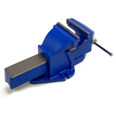 Workshop Vice 150mm Wolf Engineers Bench Vice S.G Iron Fixed Base | DIY ...