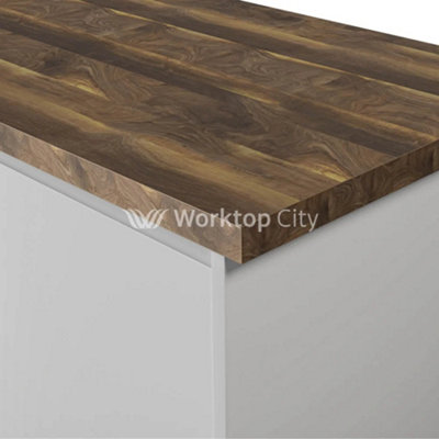 Worktop City PP9479 Wide Planked Walnut 4mtr Square Edge Laminate ...