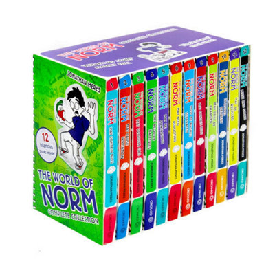 World of Norm Books Collection, 12 Books Box Set by Jonathan Meres ...