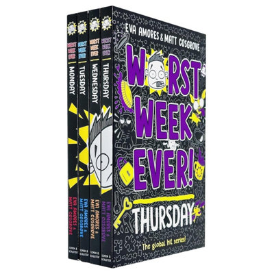 Worst Week Ever Series 4 Books Collection Set