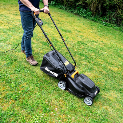WORX 1200W 34cm Corded Lawn Mower WG713.1