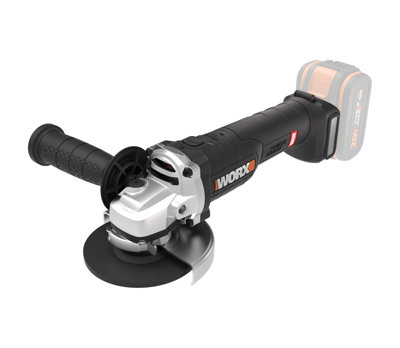WORX 20V 115mm Cordless Angle Grinder (BARE UNIT) WX813.9