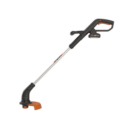 Worx 20v 25cm Lightweight Cordless Grass Trimmer With Autofeed And