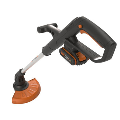 Worx 20v 25cm Lightweight Cordless Grass Trimmer With Autofeed And