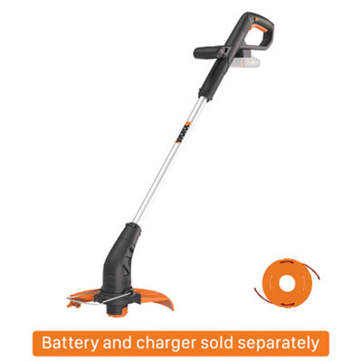 Worx 20v Cordless 25cm Grass Trimmer Bare Tool Wg157e 9