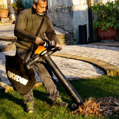 Worx leaf blower 40v store