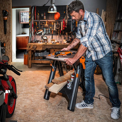 WORX Pegasus - Versatile Multi Function Folding Work Table & Saw horse ...