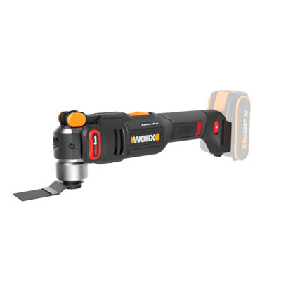 Worx Sonicrafter 20V Cordless Brushless Oscillating Multi-Tool (BARE ...