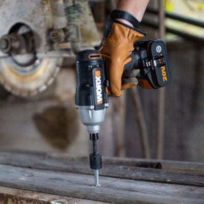 WORX WX902 Combi Drill Impact Driver Twin Pack with 2 x 2.0Ah batteries