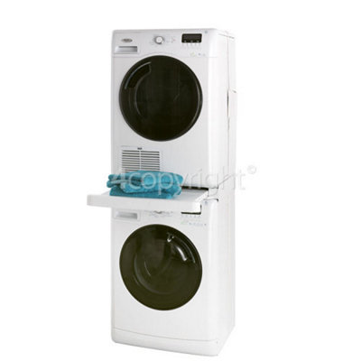 Wpro Genuine Washing Machine & Tumble Dryer Stacking Kit With Shelf ...