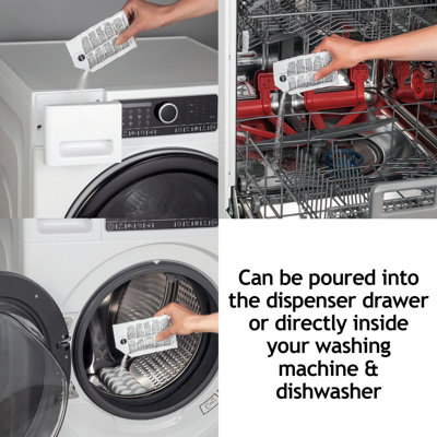 Wpro Universal Limescale & Grease Remover Detergent for Washing Machine ...