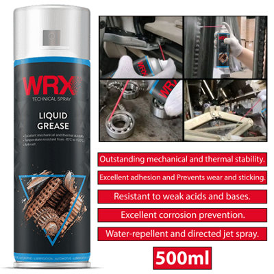 WRX Liquid Grease 500ml Adhesion Grease Spray Treat Mechanical Parts Of ...