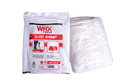 WRX Trade Dust Sheet 32m2 4mX8m | DIY at B&Q