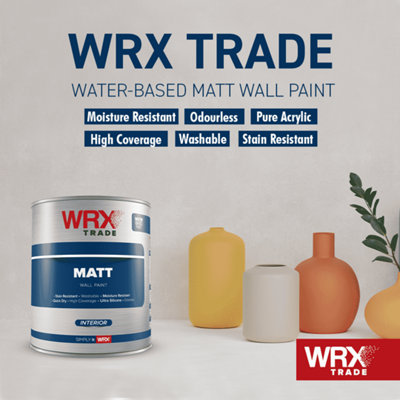 WRX Trade Water-based Matt Wall Paint 5Lt.