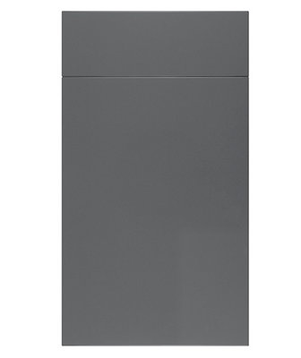 Buy WTC Dust Grey Gloss Vogue Lacquered Finish 500mm Drawer Line Door ...