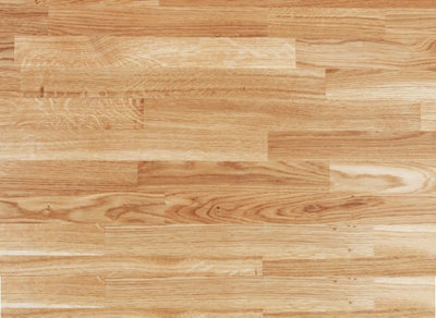 WTC Premium Solid Wood Oak Worktop 2mtr (L) 635mm (W) 27mm (T) UN-OILED ...