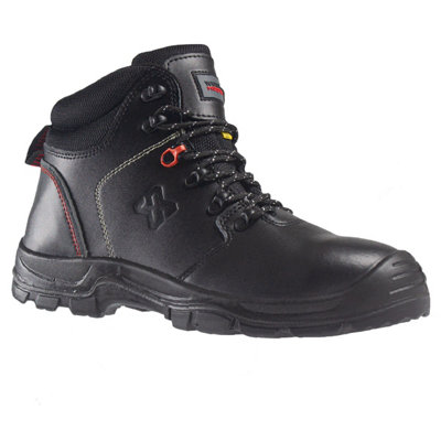 Wurth Modyf Black Safety Boots With ESD Lining, Steel Toecap & Midsole.