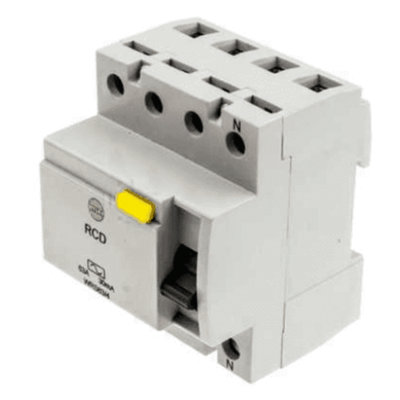 Wylex RCD 4P Type Ac 100A 100Ma Wrm100/4