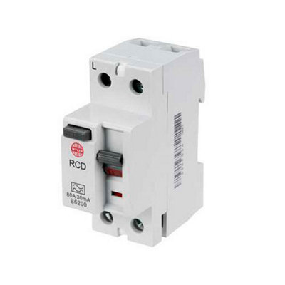 Wylex WRDS80/2 Type A RCD 80A 30mA 2 Pole 2 Module
