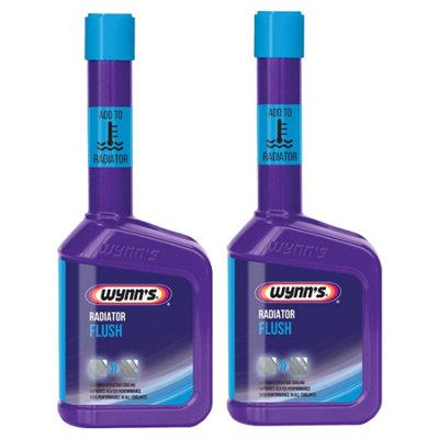 WYNNS Radiator Flush Vehicle Cooling System Cleaner Rust Remover 2x325ml