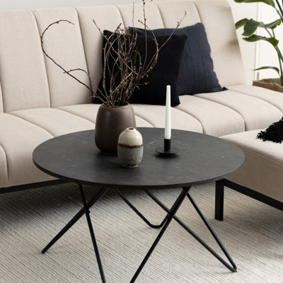 Wyre Coffee Table in Matte Black