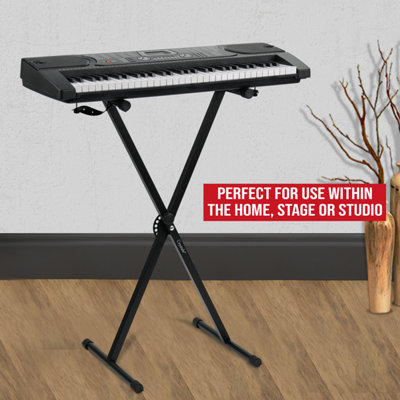 X Frame Keyboard Stands Single Beam Music Electronic Keyboard Stand