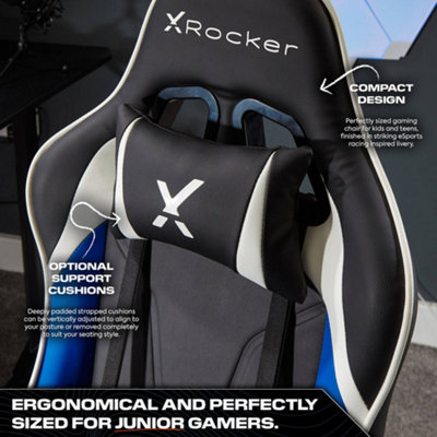 X-Rocker Agility Compact Gaming Chair Racing PC Reclining Adjustable PC ...