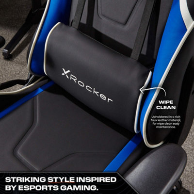 X-Rocker Agility Compact Gaming Chair Racing PC Reclining Adjustable PC ...