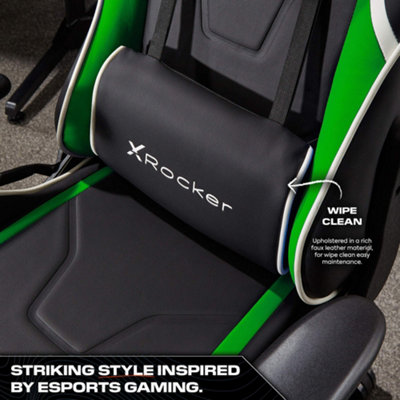 X-Rocker Agility Compact Gaming Chair Racing PC Reclining Adjustable PC ...