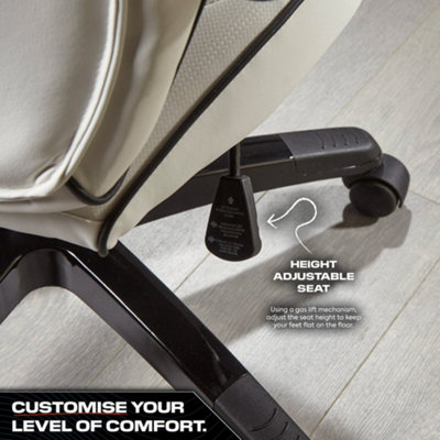 X-Rocker Maverick Gaming Chair PC Home Office Swivel PC Gaming Seat ...