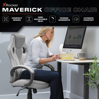 X-Rocker Maverick PC Office Gaming Chair, Ergonomic Computer Desk Chair ...