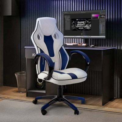 X Rocker Maverick PC Office Gaming Chair, Mid-Back Support Ergonomic ...
