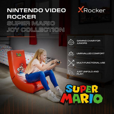 X Rocker Officially Licensed Super Mario™ Video Rocker Gaming Chair for ...