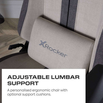 X-Rocker Onyx PC Office Gaming Chair, Ergonomic Computer Desk Chair ...