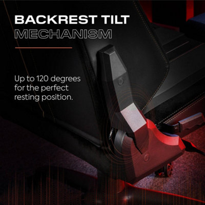 X-Rocker Onyx PC Office Gaming Chair, Ergonomic Computer Desk Chair ...
