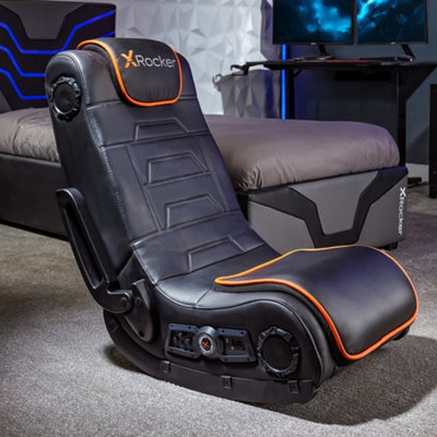 Buy X-Rocker Sentinel Gaming Chair Audio Floor Rocking Console Seat ...
