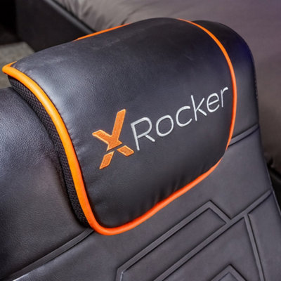 Buy X-Rocker Sentinel Gaming Chair Audio Floor Rocking Console Seat ...