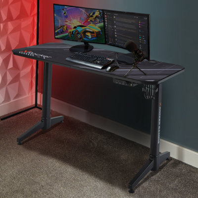 X-Rocker Stratos Electric Standing Desk Height Adjustable Sit Stand ...