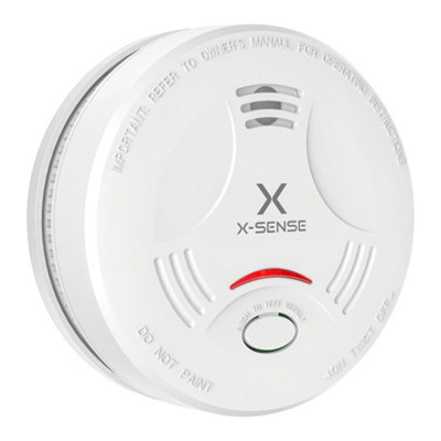 X-Sense SD11 10-Year Battery Smoke Alarm with LED Indicator & Silence ...